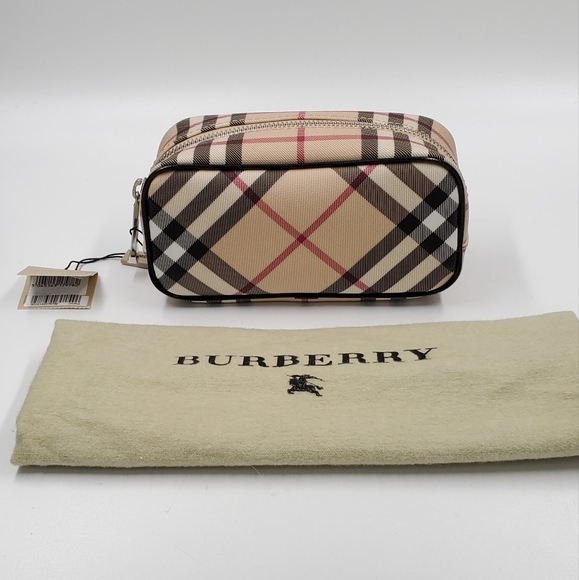 Burberry | Bags | Burberry Exploded Nova Check Cosmetic Pouch | Poshmark
